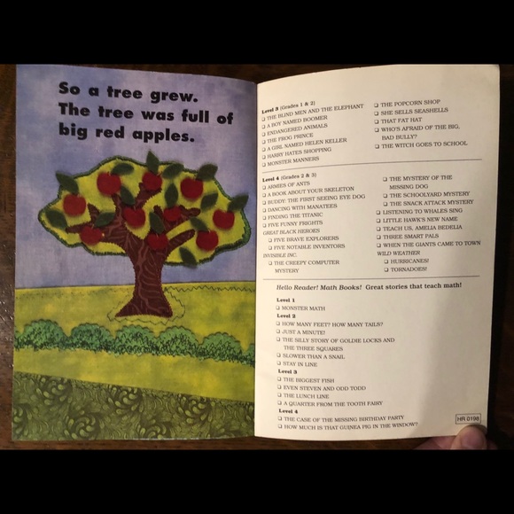 Scholastic | Other | Big Red Apple By Tony Johnston | Poshmark